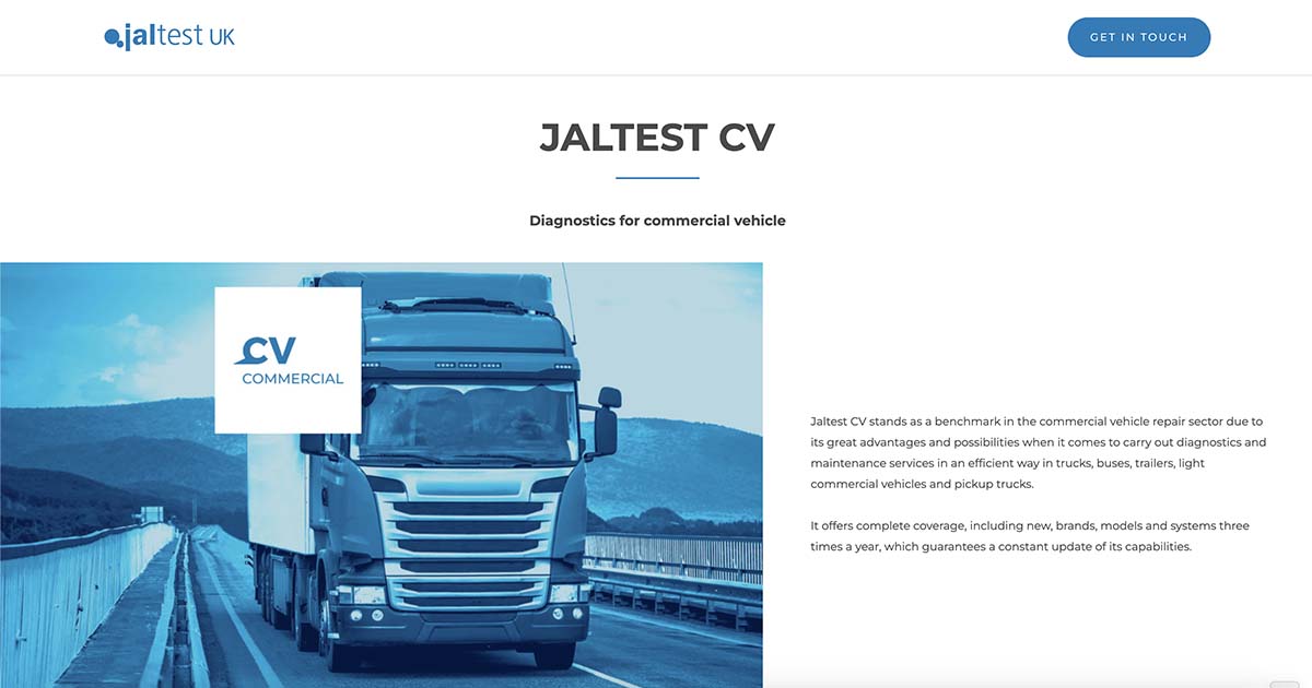 Coverage | Jaltest UK