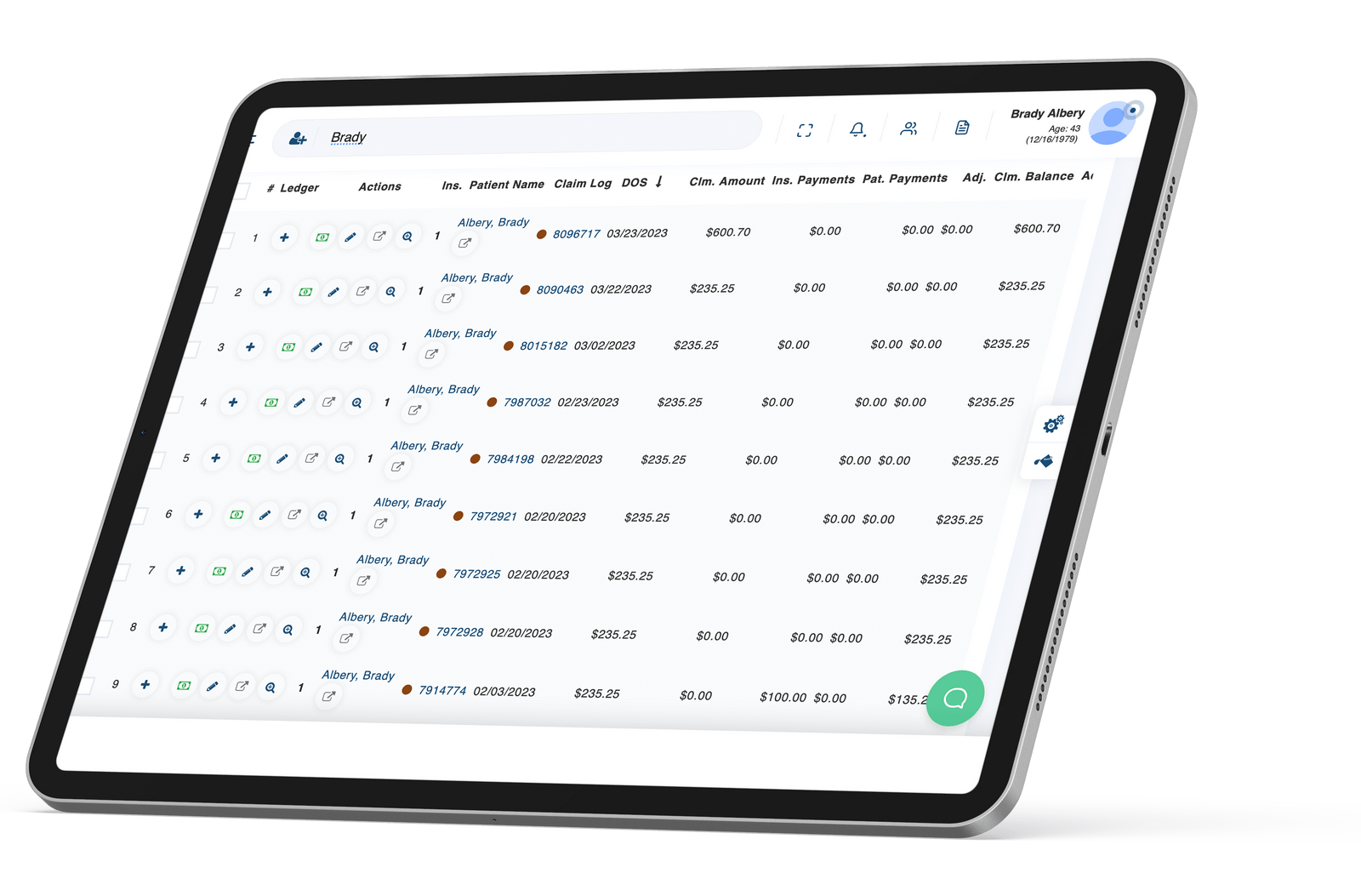 Patient Dashboard for Chiropractic Offices | ChiroSpring