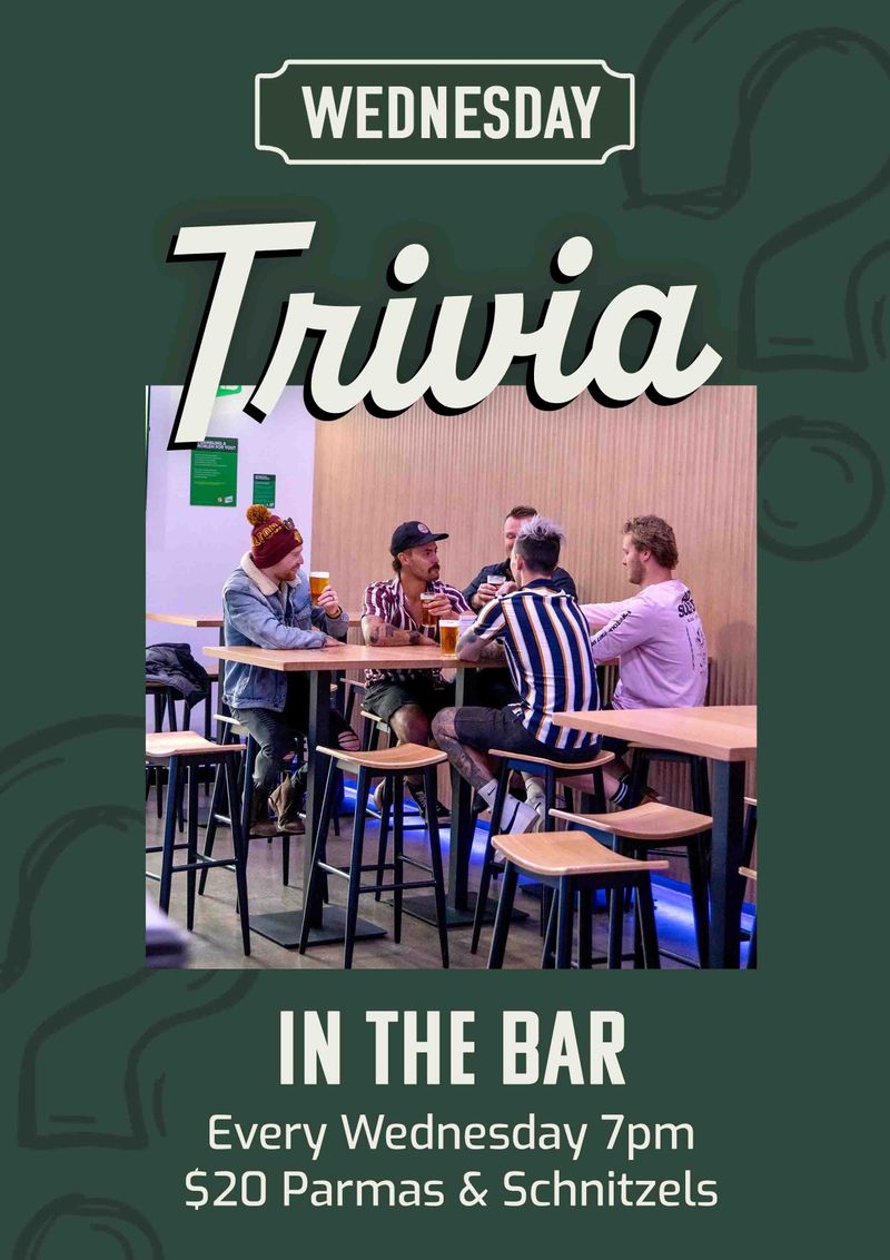 Wednesday Trivia Night at Bank Hotel, Warragul Pub - Restaurant, Bar ...