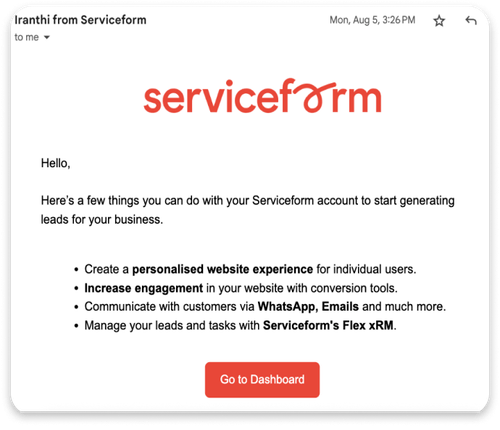 Serviceform | Generate Leads Everywhere Online