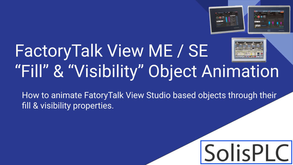 FactoryTalk View Studio ME & SE - Object Animation Through Tags ...