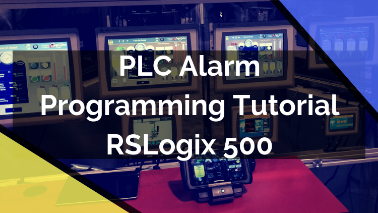 PLC Alarm Programming - Fault Capturing Example in Ladder Logic RSLogix 500 Allen Bradley