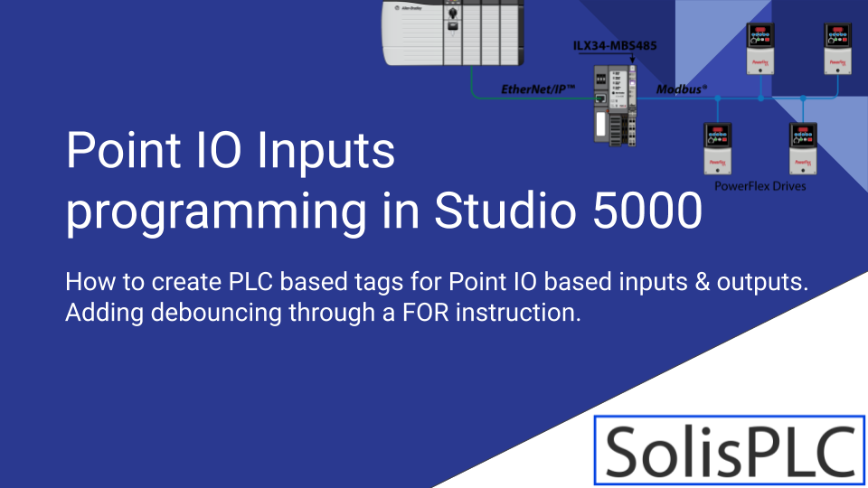Point IO 1734 Allen Bradley - Tutorial on Programming Inputs Outputs in ...