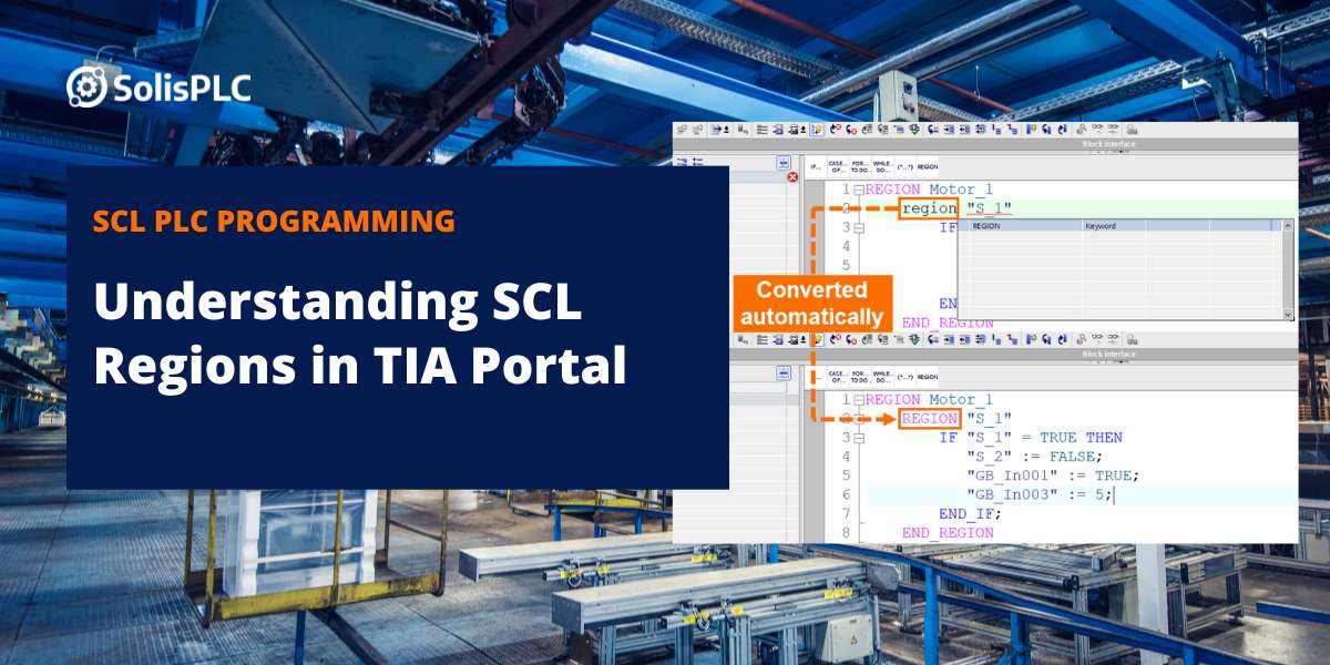 Understanding and Using SCL Regions in TIA Portal