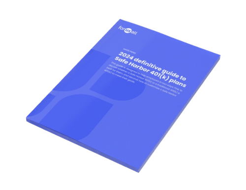 Safe Harbor Match Options [Getting Started in 2024] | ForUsAll Blog