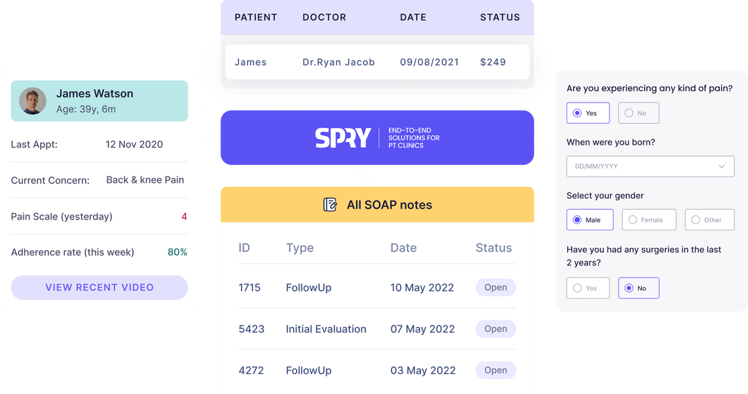 Enhance Your PT Clinic Operations Using SPRY Physical Therapy Software