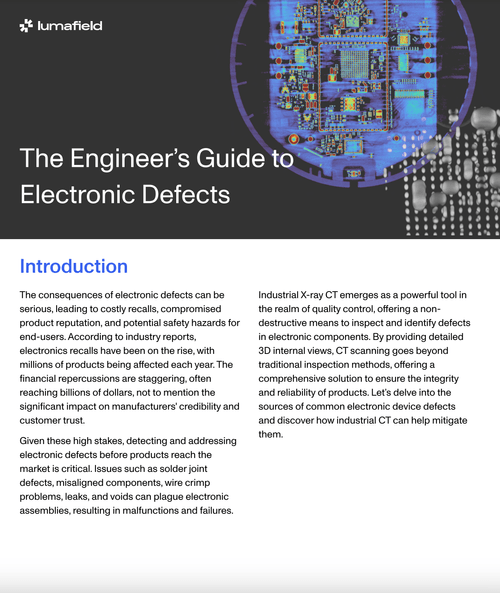 White Paper: The Engineer's Guide to Electronics Defects