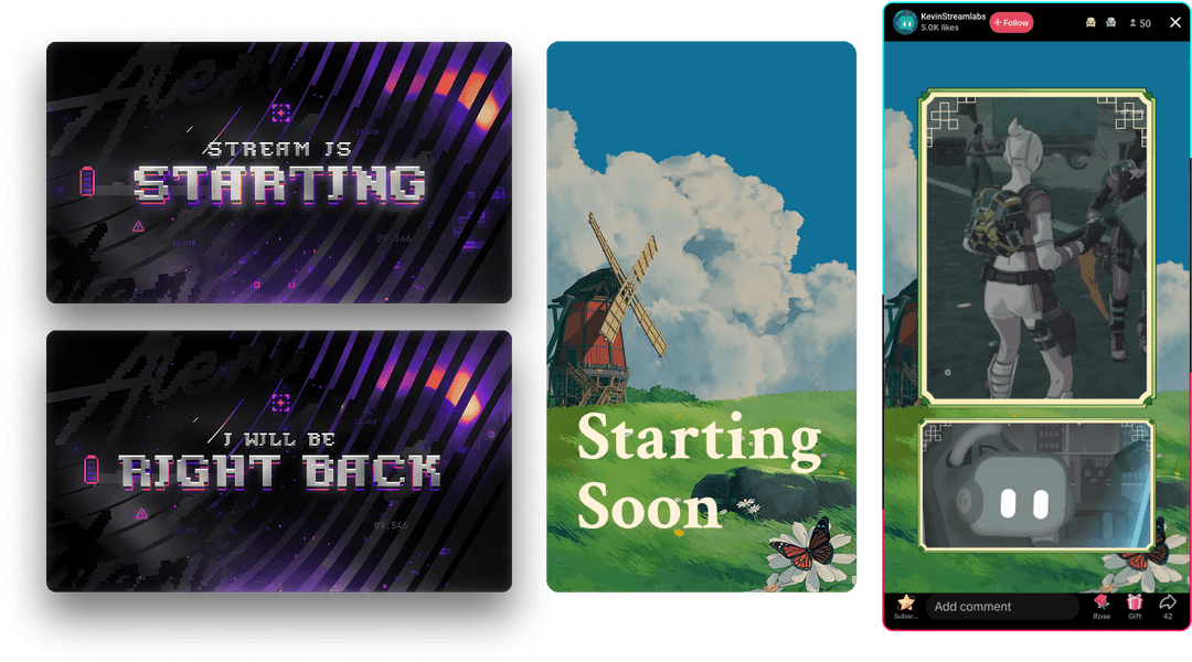 Customize Your Stream with Stream Overlays & Widget Themes | Streamlabs