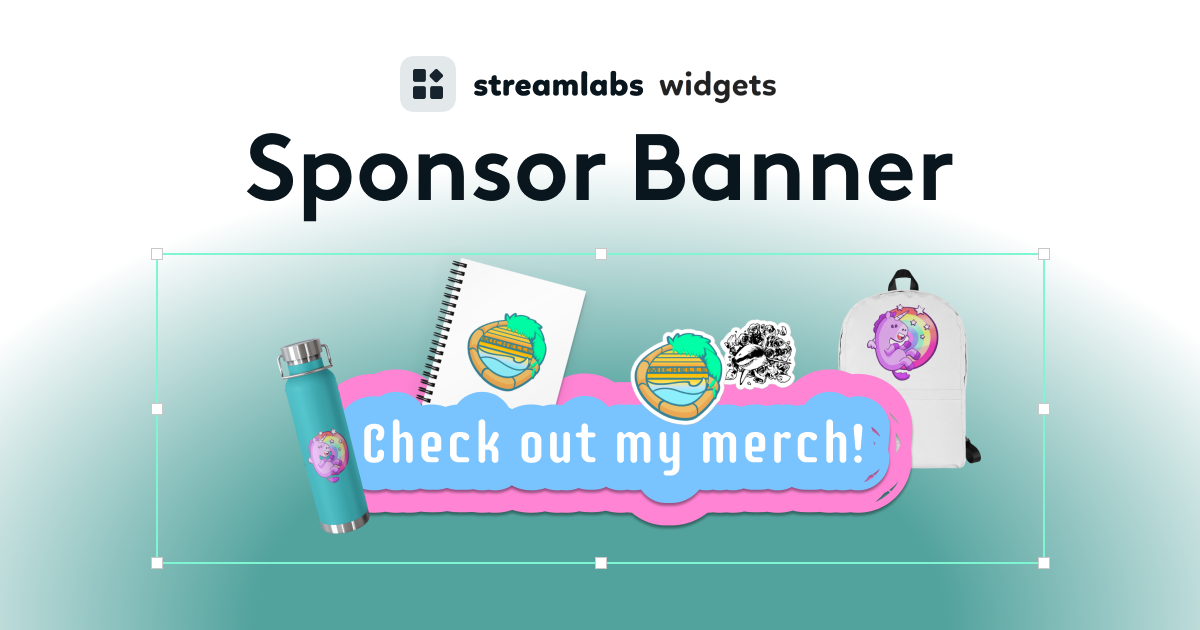 Sponsor Banner Widget: Add Sponsors & Callouts to Your Stream | Streamlabs