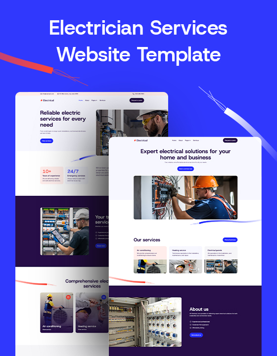 Elderly Care Website Template