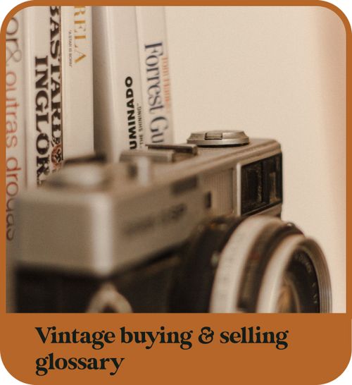 The Vintage Seeker | Vintage buying and selling glossary