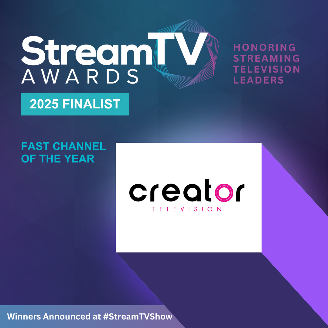 Sabio’s Creator Television® Named 2025 StreamTV Award Finalist