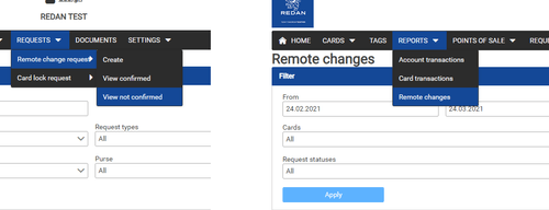 Redan Web Portal Manuals