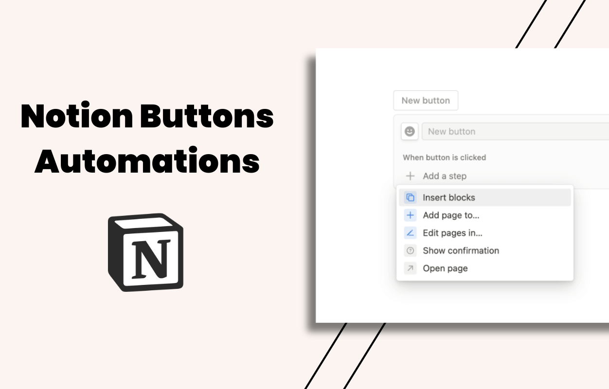 Notion Buttons | The Complete Guide [Automate Your Workspace]