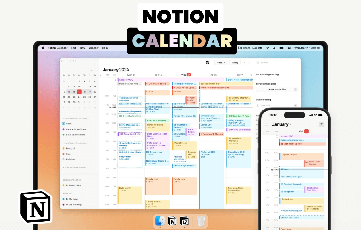 Notion Calendar App | Full Tutorial [2024]