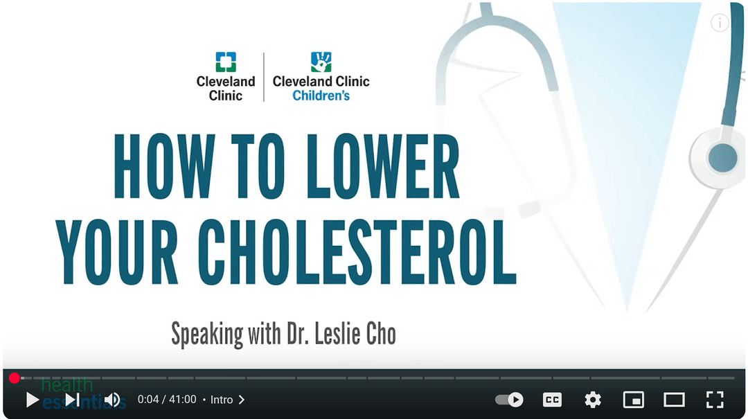 Cholesterol and Older Adults - NICE Information Tool