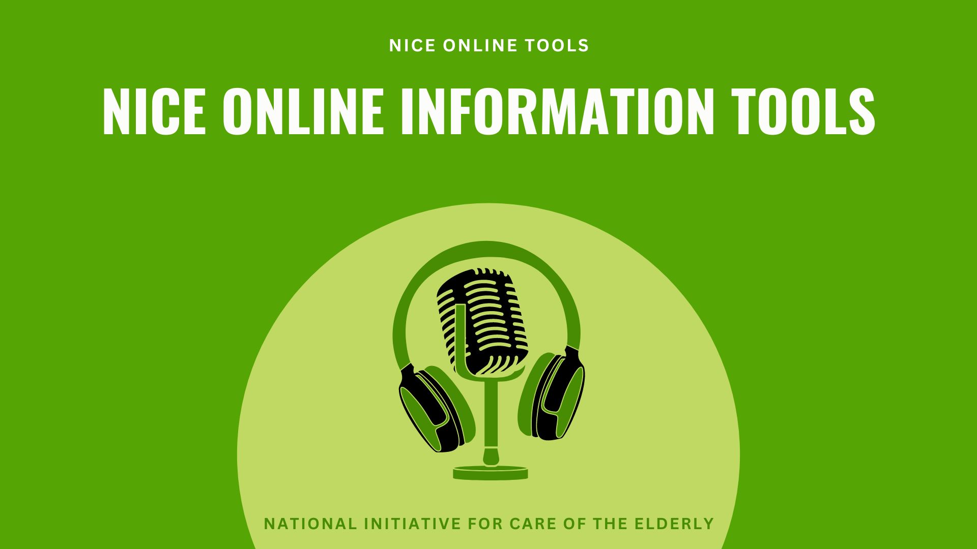 NICE - National Initiative for the Care of the Elderly in Canada ...