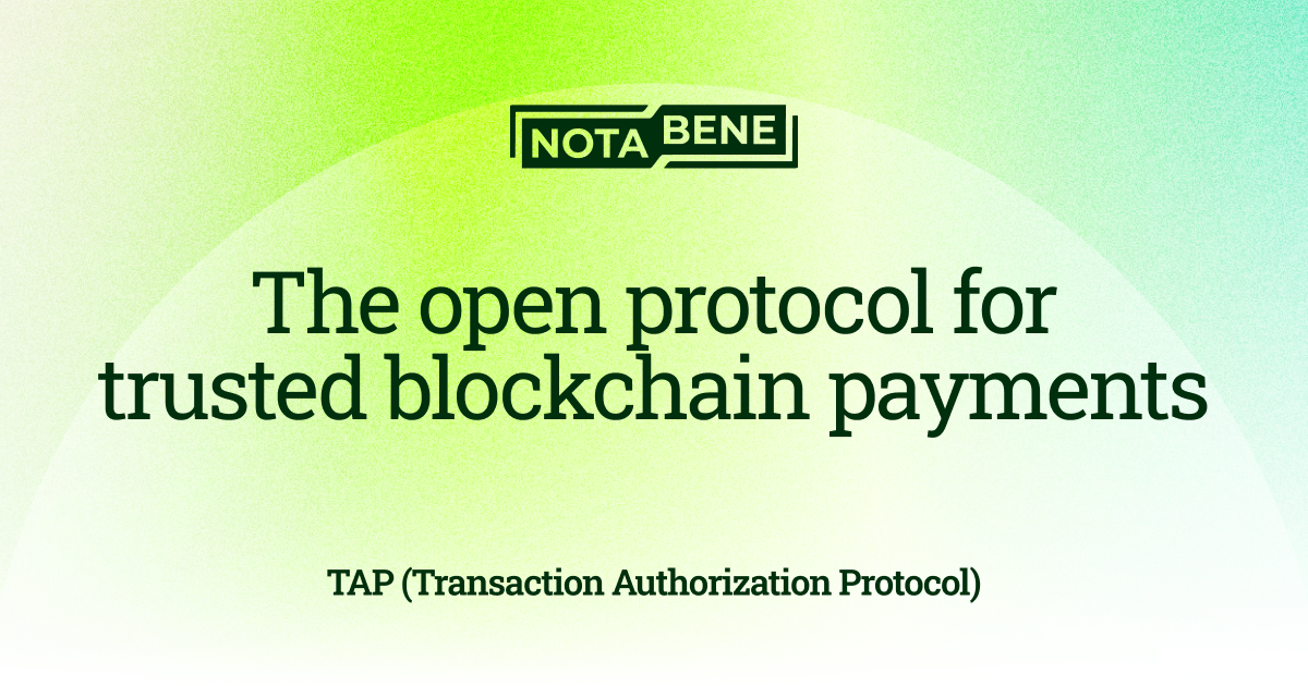 TAP (Transaction Authorization Protocol)