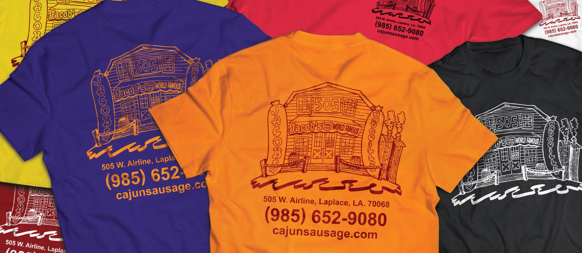 Shop Jacob’s Merch | Jacob's World Famous Andouille