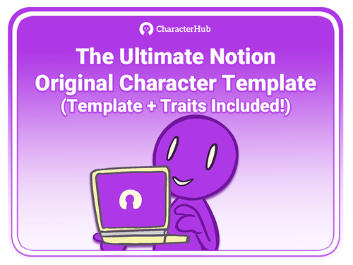 The Ultimate Notion Original Character Template (Template + Traits ...