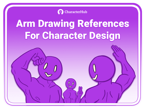 Arm Drawing References For Character Design | CharacterHub