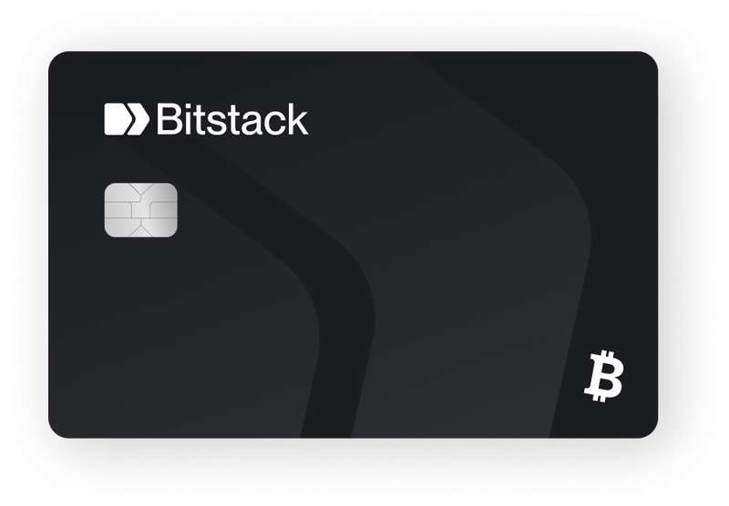 La carte Bitstack : gagnez du bitcoin, sur chacune de vos dépenses.