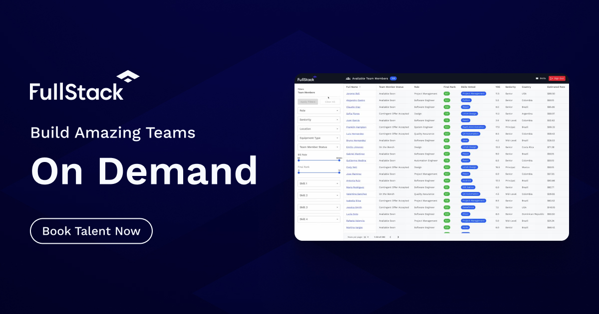 Find The IT Talent You Need | FullStack Talent