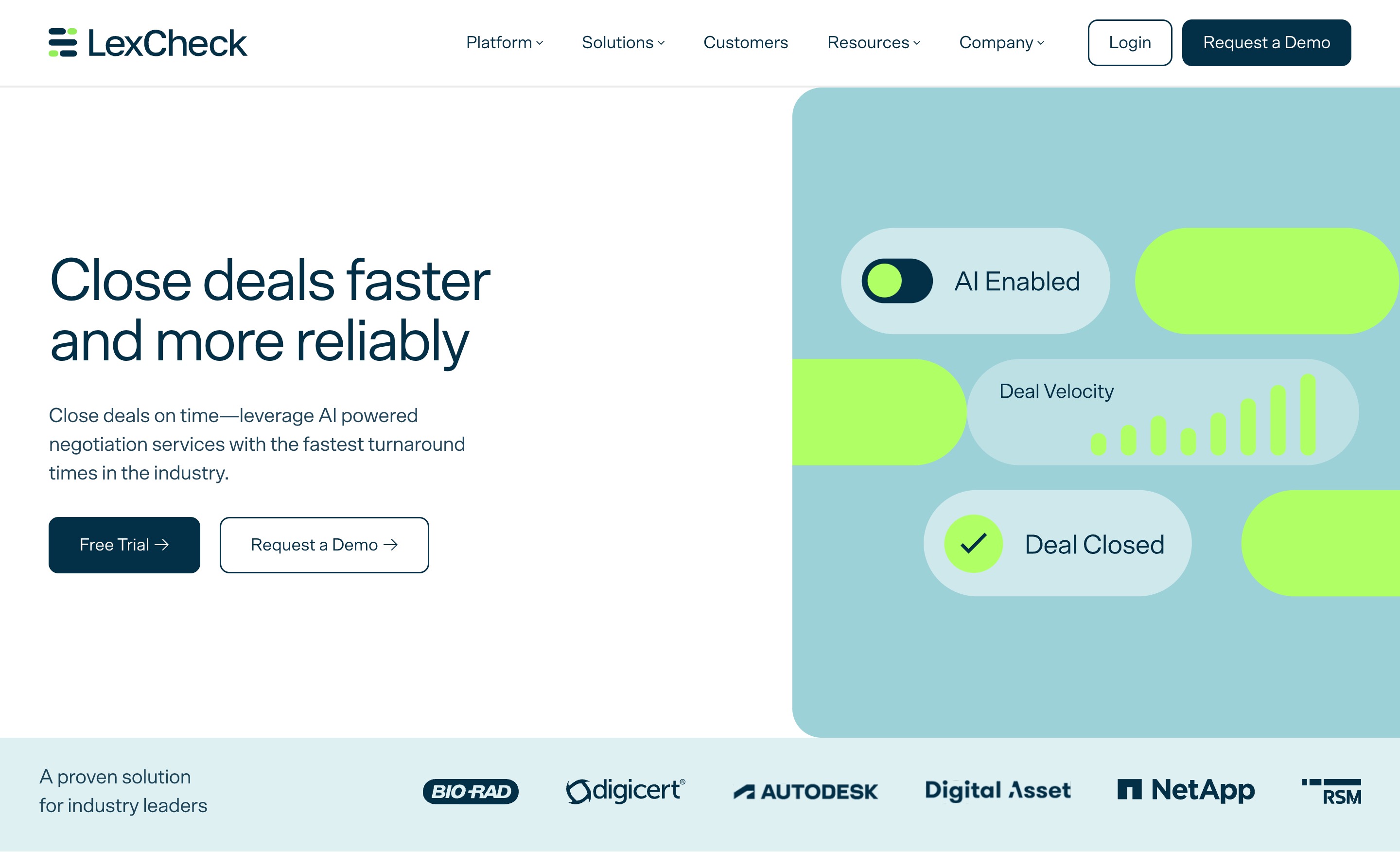LexCheck | AI Contract Review Software