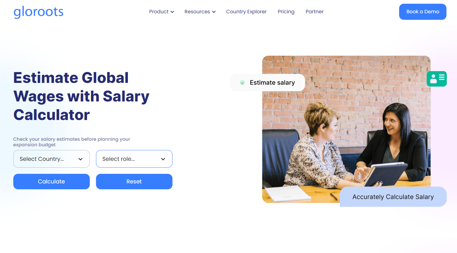 Estimate Your Global Salary - Gloroots