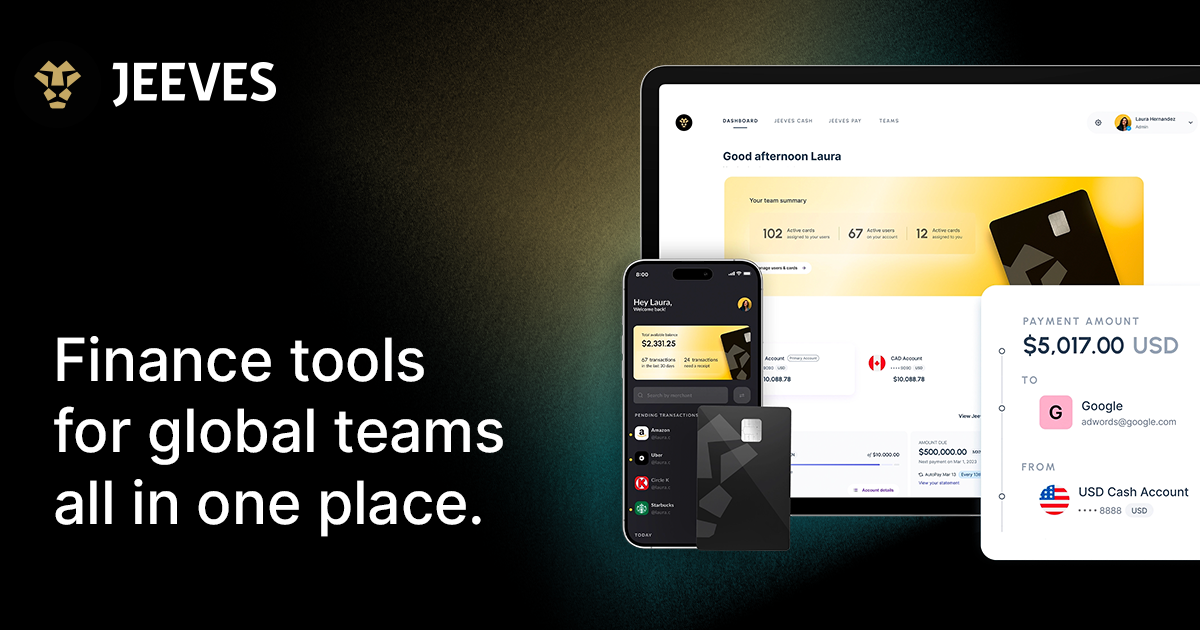 About Jeeves | A Global Financial Management Platform