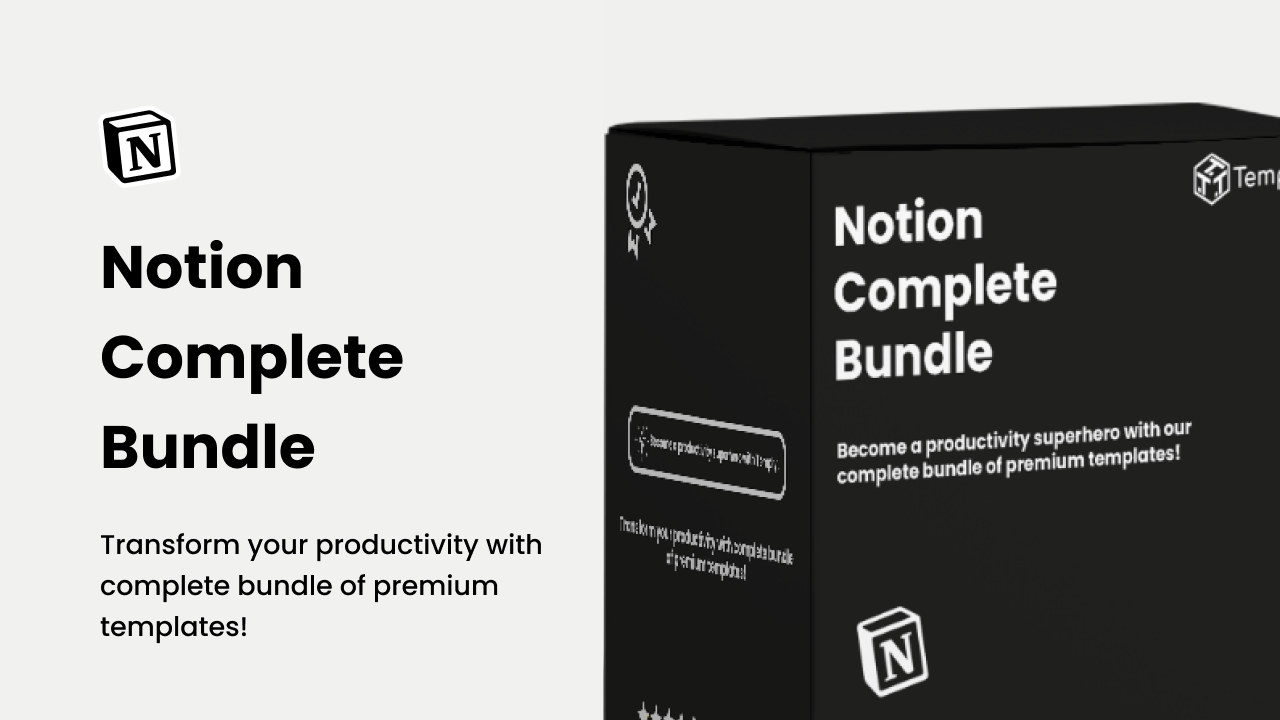 Notion Complete Bundle