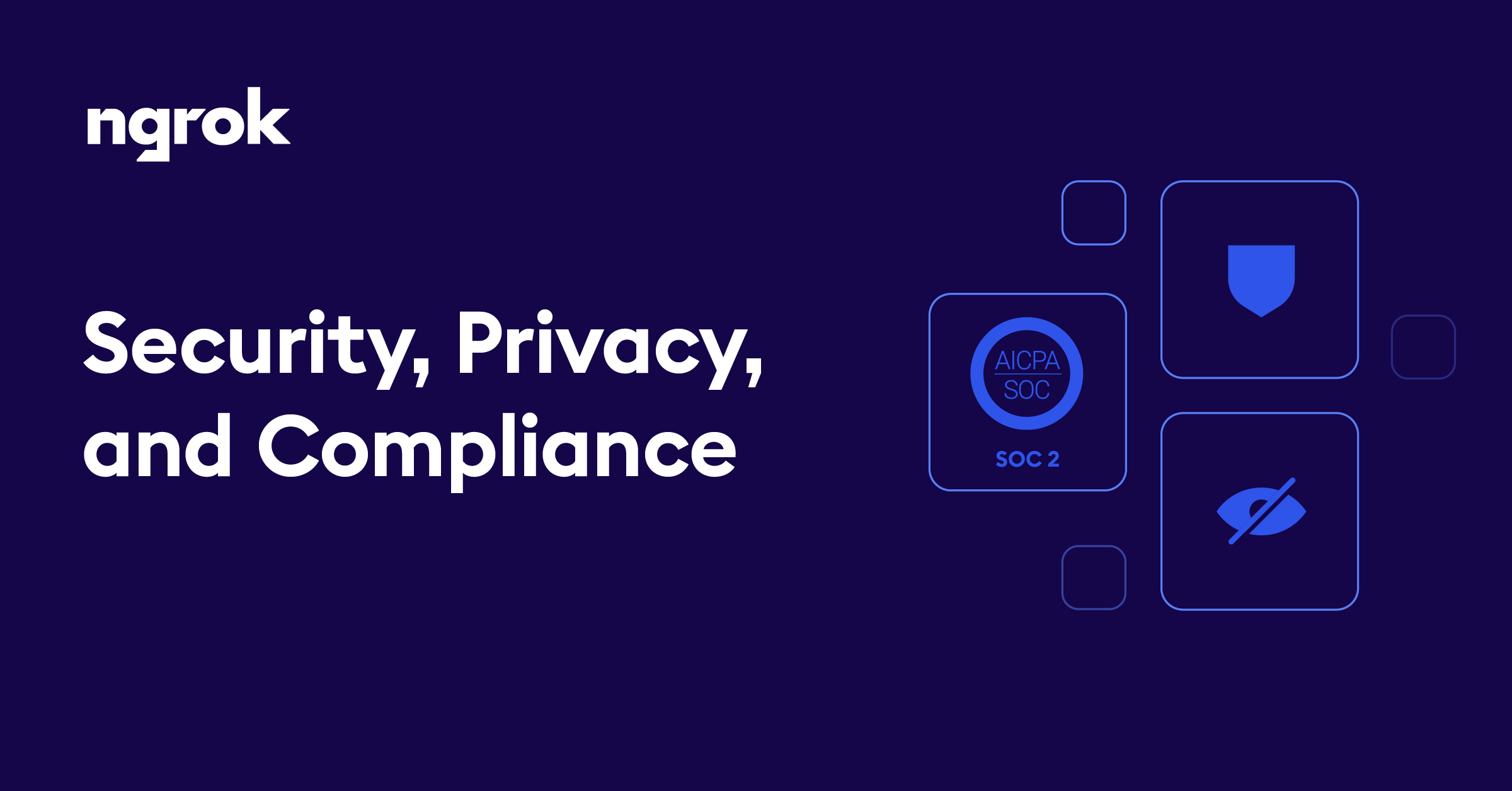 Security, privacy, and compliance | ngrok