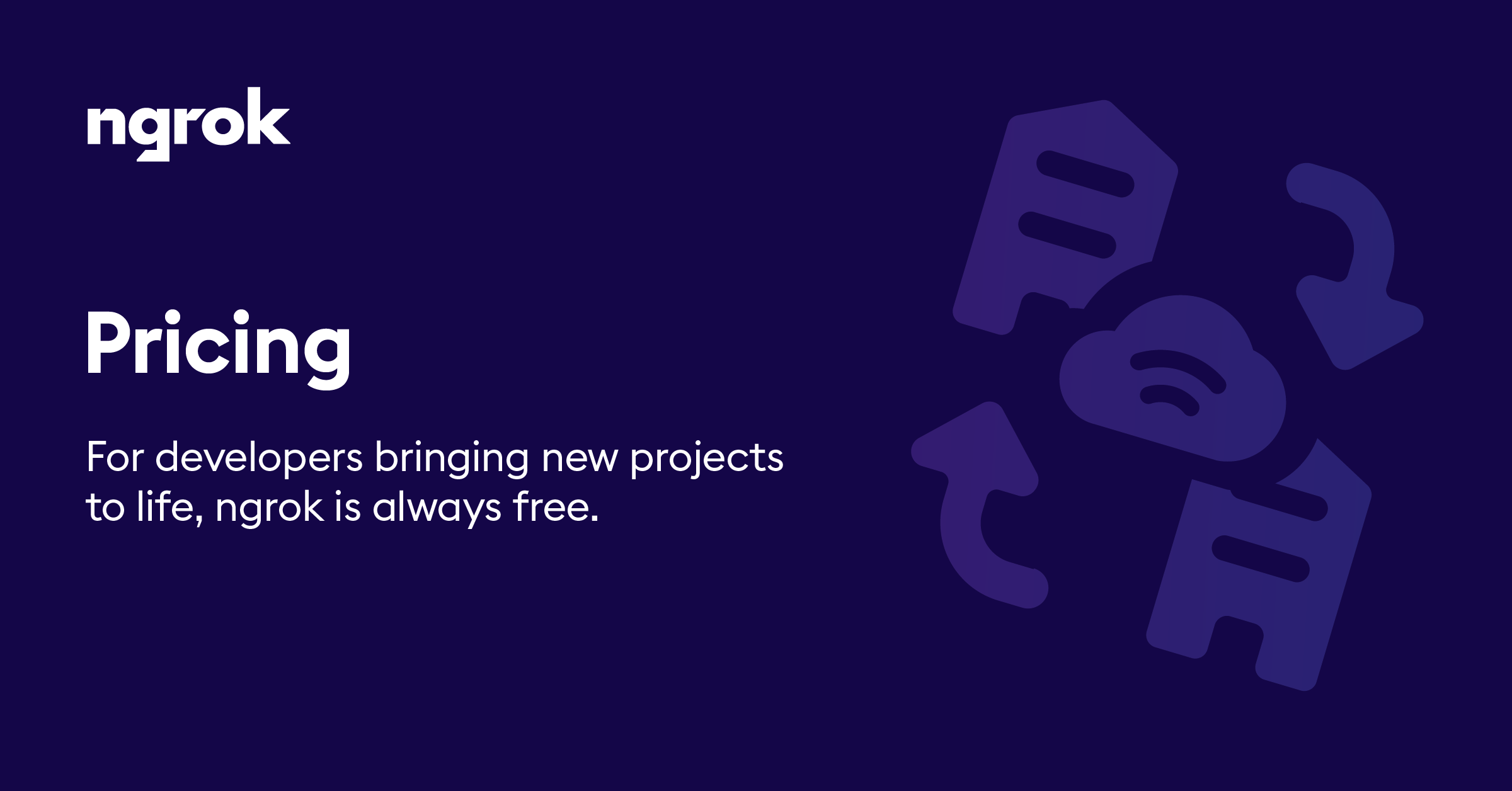 ngrok pricing | Flexible plans for production and development