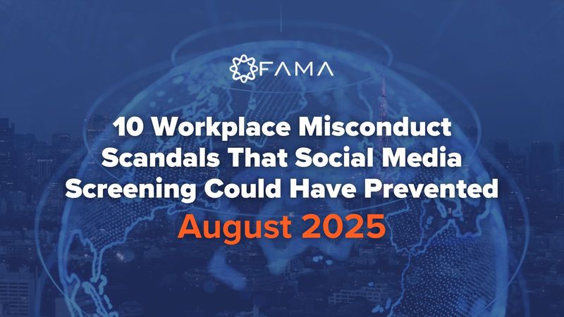 10 Workplace Misconduct Scandals That Social Media Screening Could Have ...