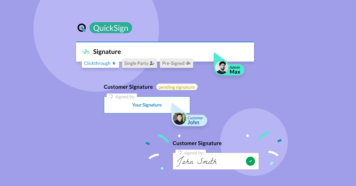 Get agreements signed quick with QuickSign | The RevOps Blog