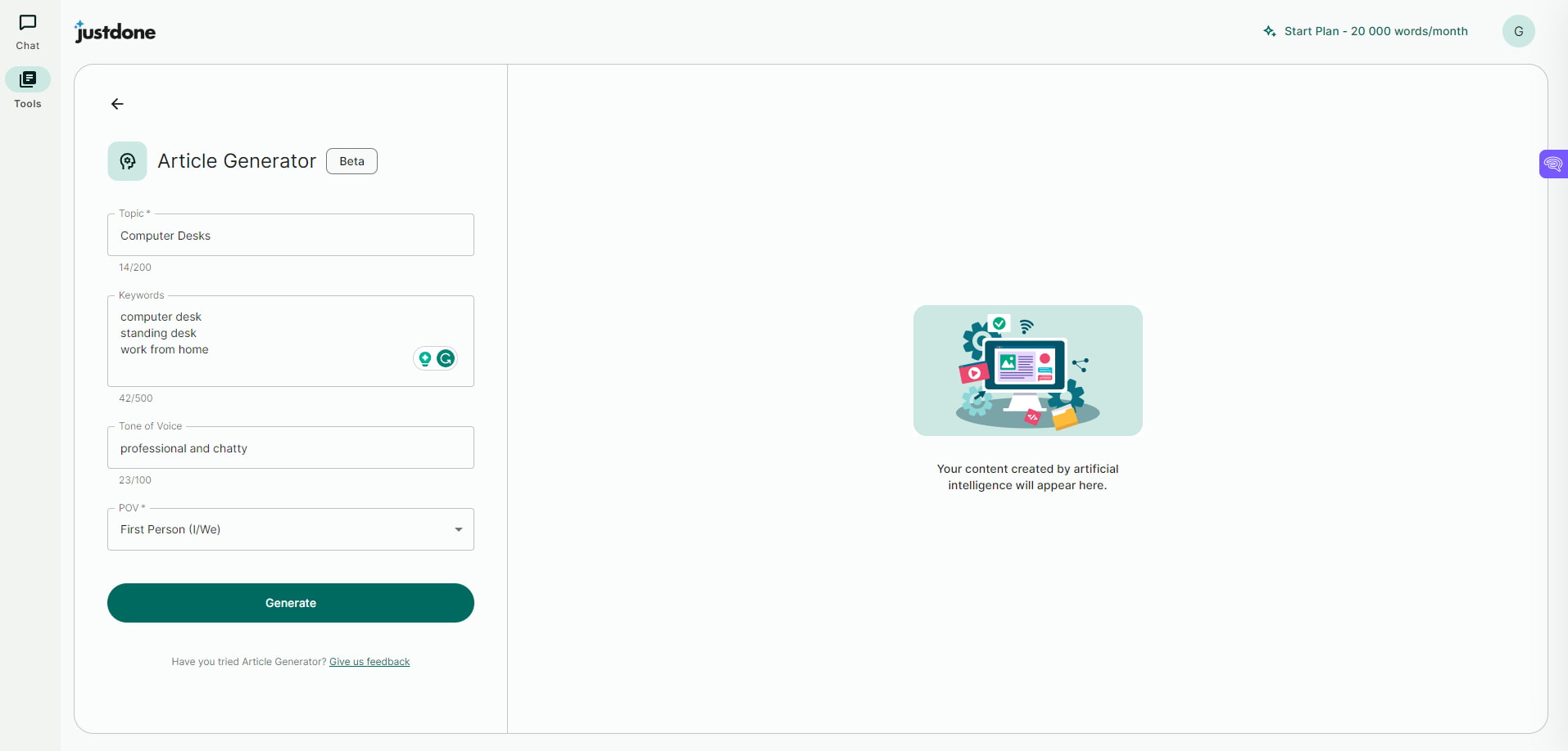Justdone AI Review - Empowering AI tools for Generating Articles ...