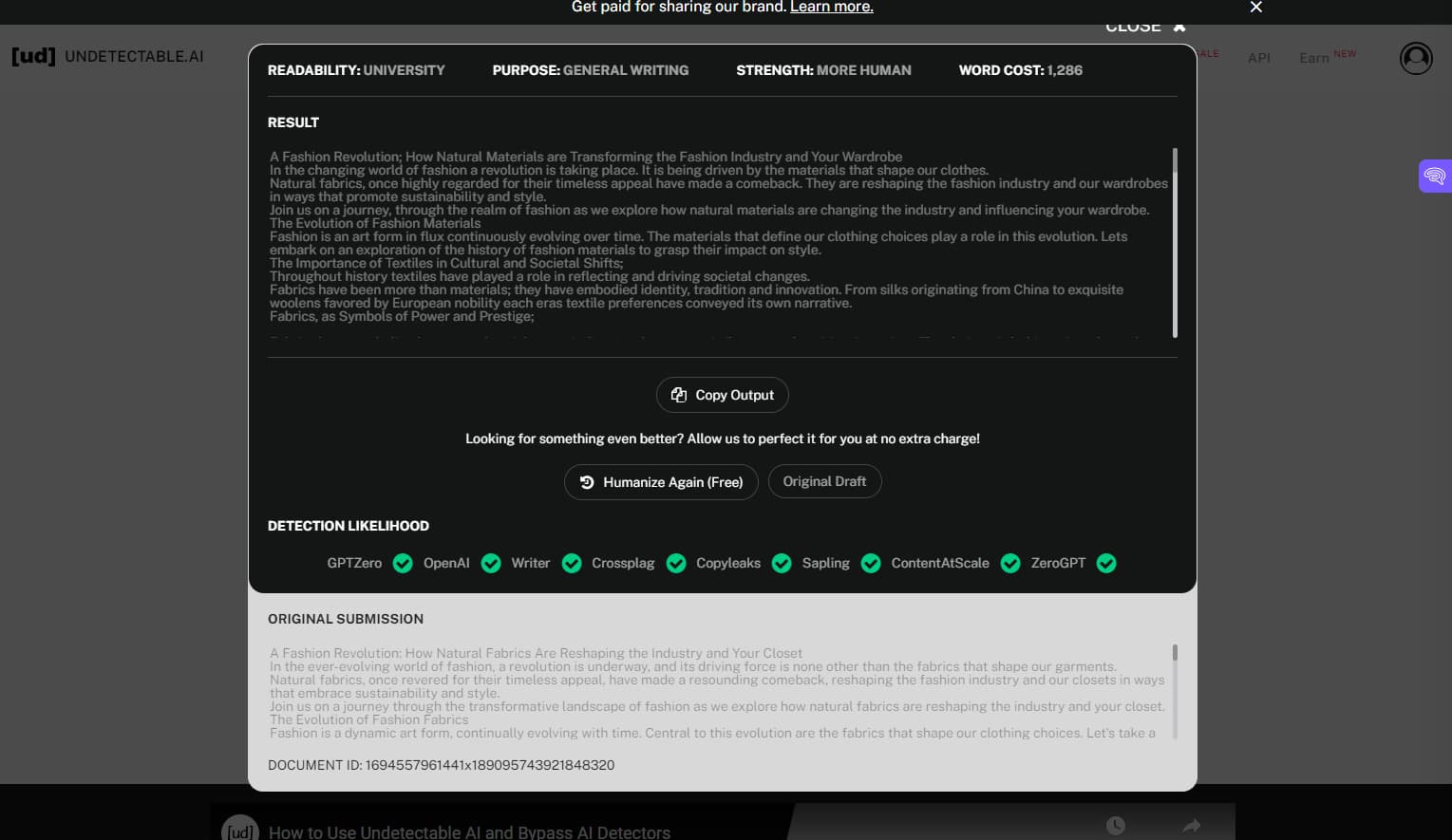 Undetectable.ai Review - Does it Bypass AI Detectors? – Originality.AI