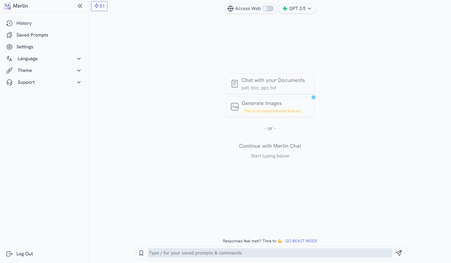 Merlin AI Review - Write, Summarize, Code, and Play – Originality.AI