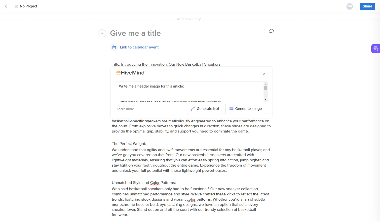 HiveMind Review - The Magic of Your AI For Your Team – Originality.AI
