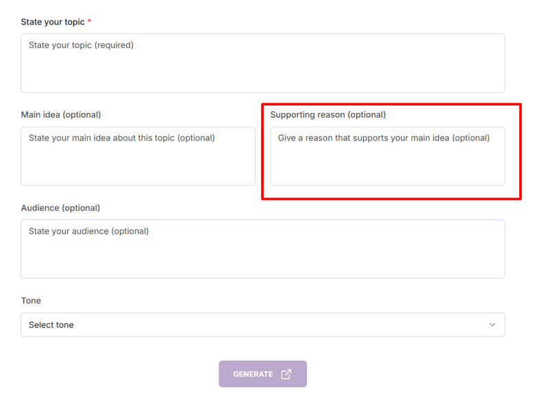 AI Thesis Statement Generator – Originality.AI