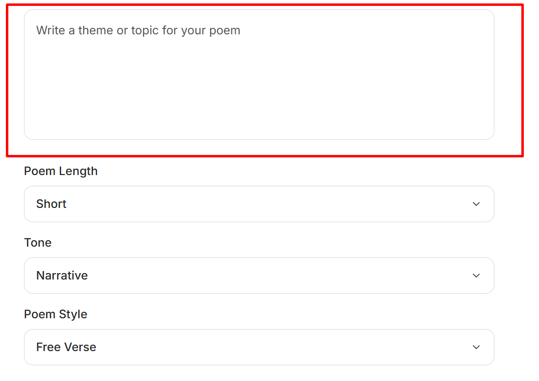 AI Poem Generator – Originality.AI