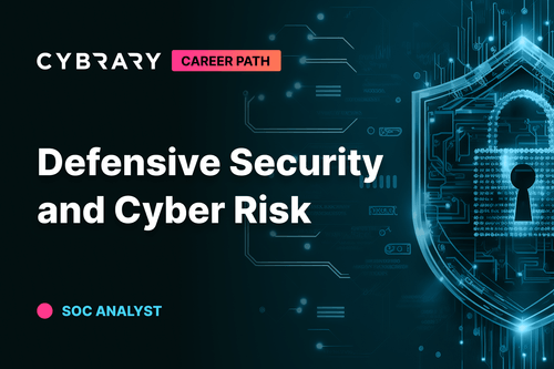 Free Cyber Security Courses & Hacking Training - Cybrary