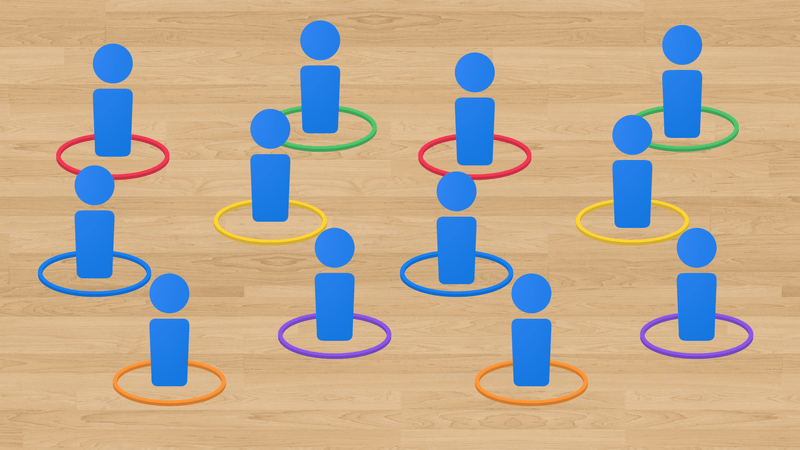 Musical Hoops • Physical Education Games