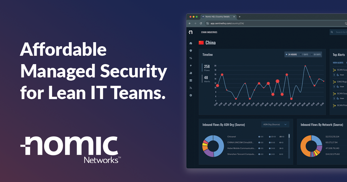 SIEM-Less Attack Visibility Software - Insight | Nomic Networks