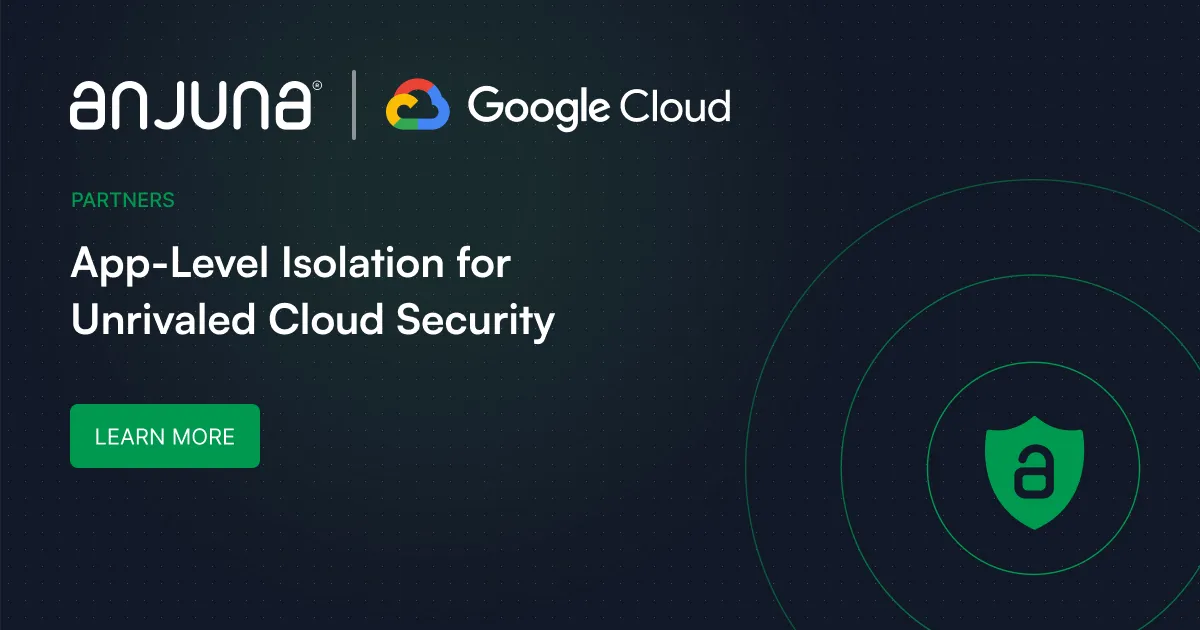 Anjuna Partner: Google Cloud