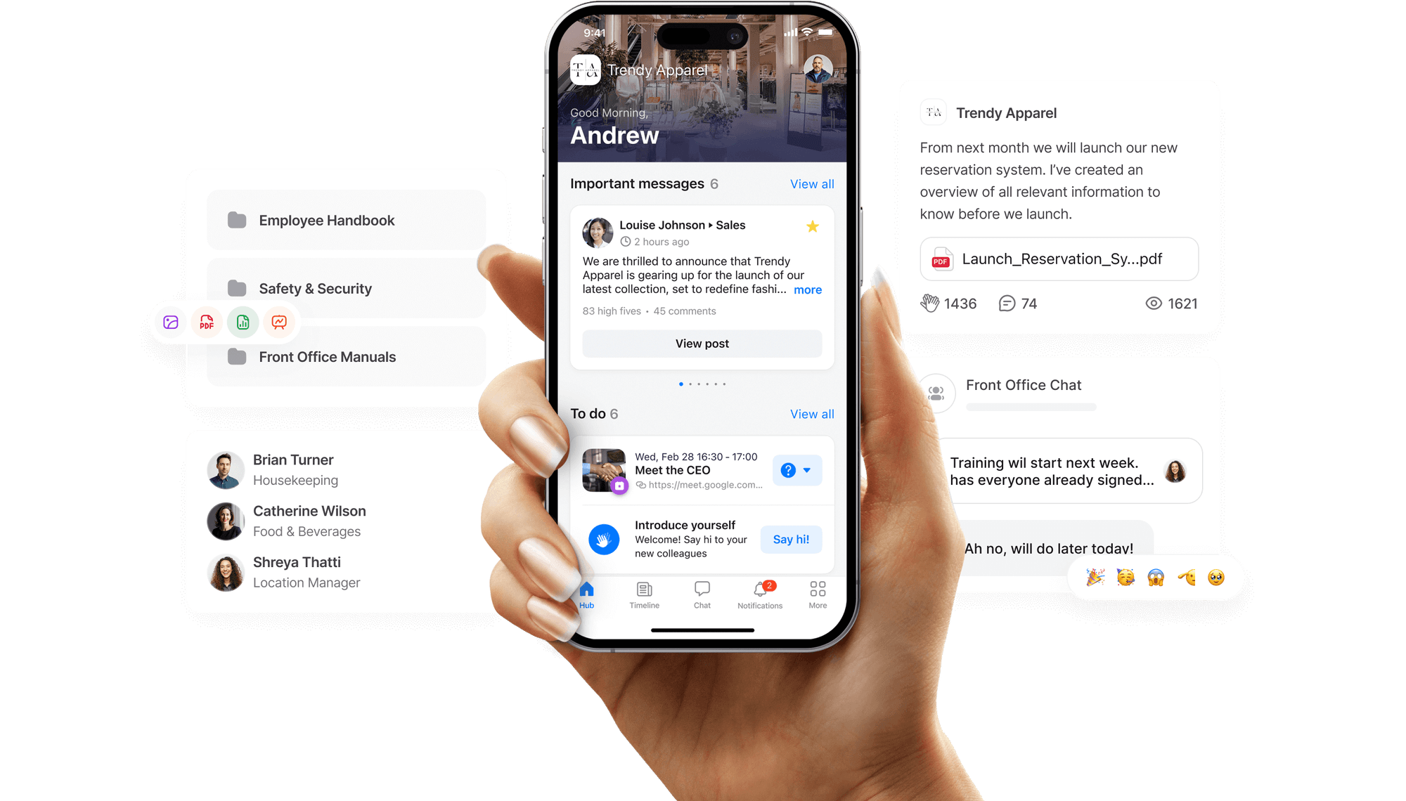 Oneteam | The all-in-one employee app for frontline teams