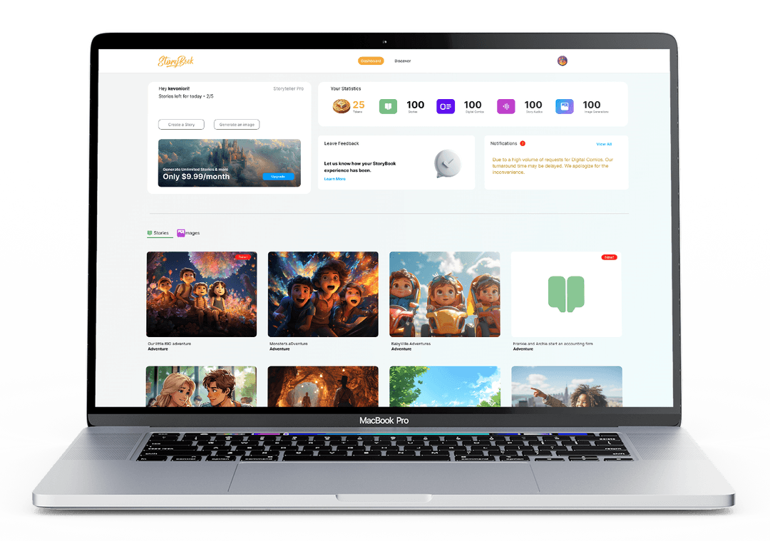 StoryBook AI | The AI-Powered Story Generator