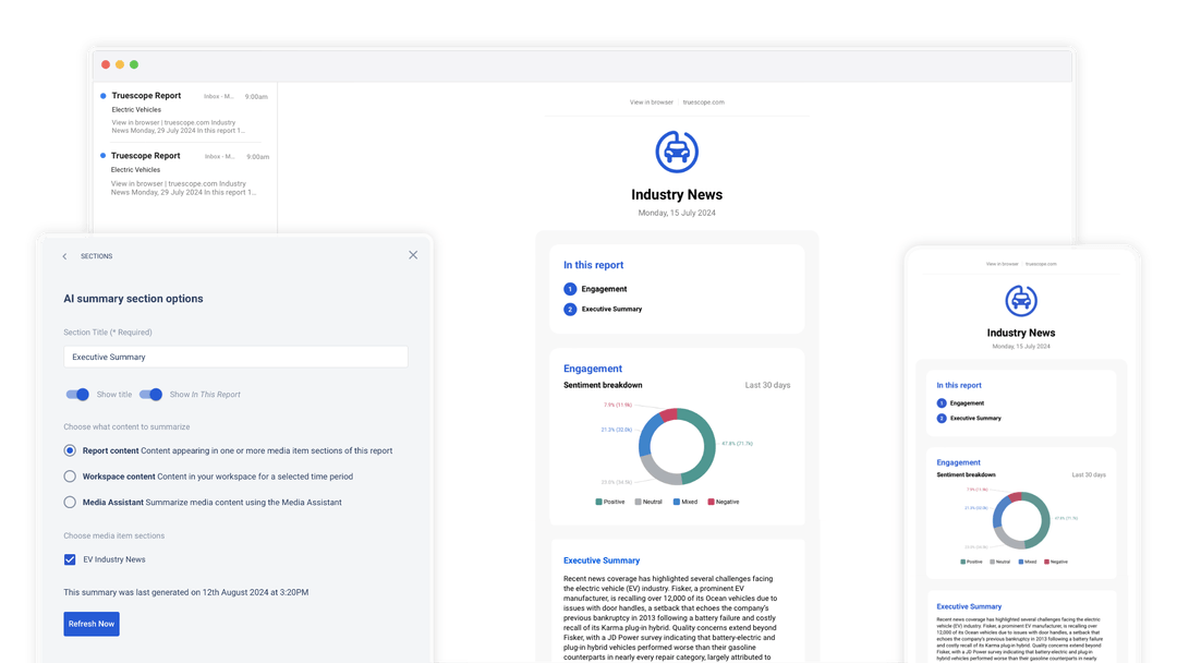 Media Monitoring & Social Listening - Truescope