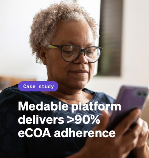 Medable eCOA, ePRO clinical trials data management | digital biomarkers