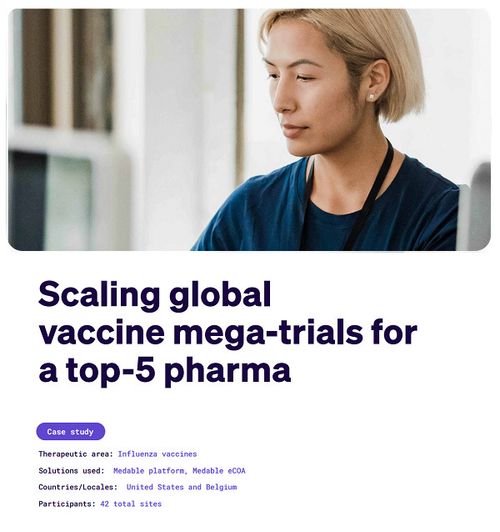 Medable | Unified clinical trial platform with eCOA, Agentic AI